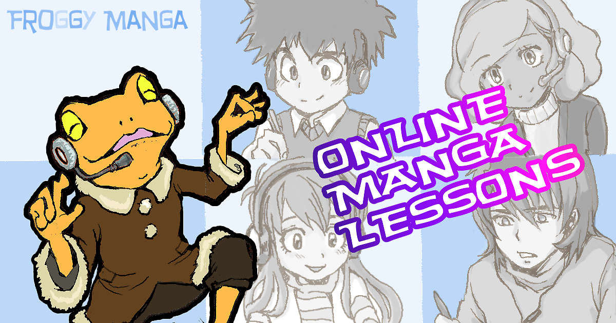 Online Classes (Solo / Group) - Froggy Manga